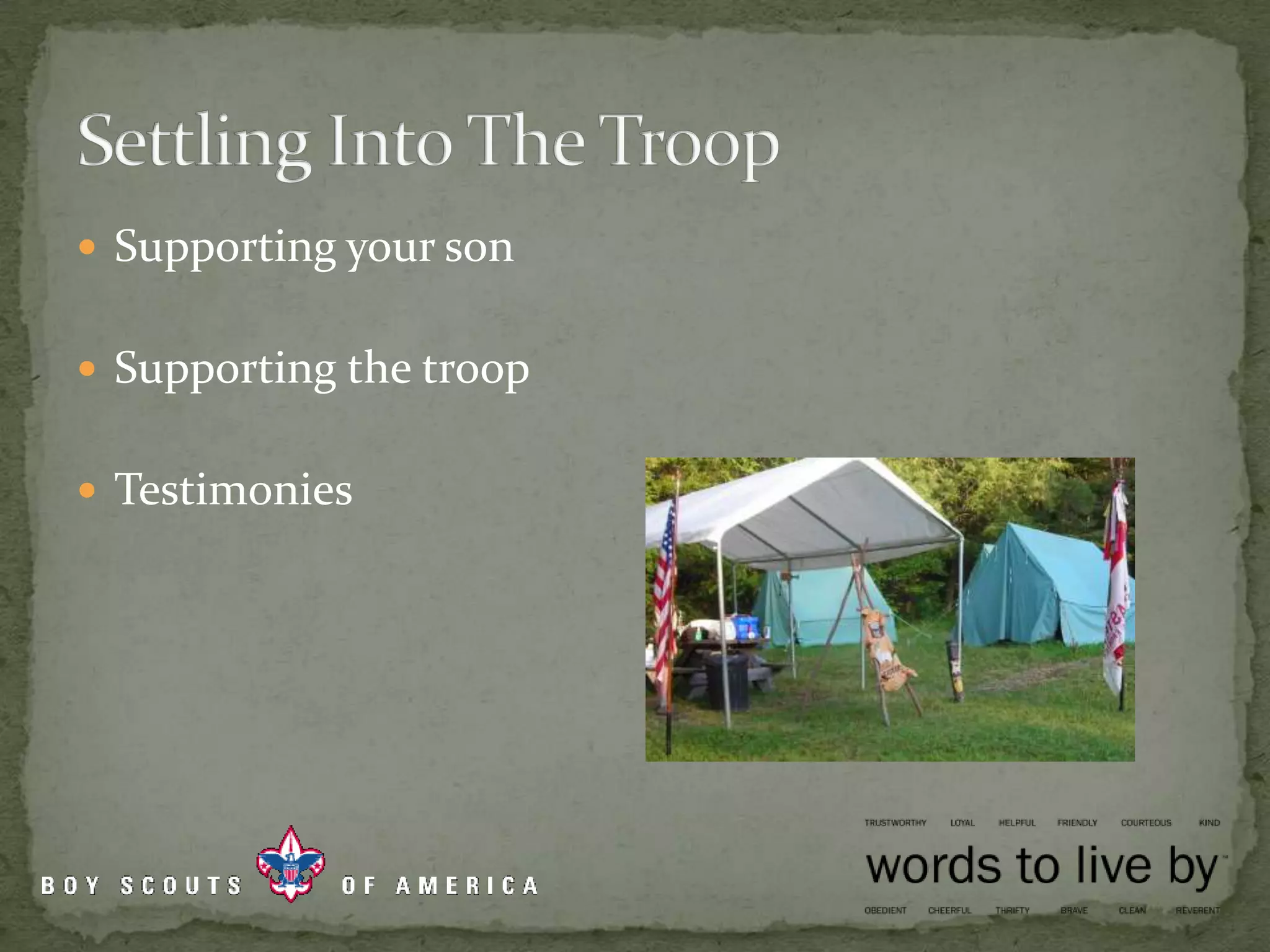 Welcome To Troop 468 | PPTX