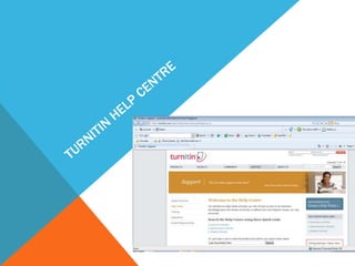 Welcome to turnitin! | PPTX