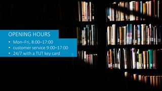 Welcome to TUT Library | PDF