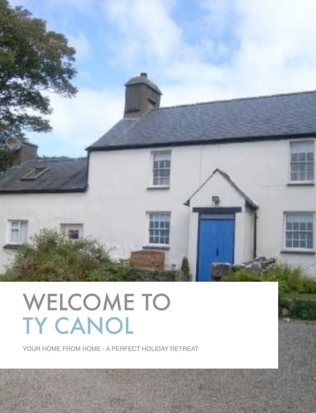 Welcome to Ty Canol | PDF