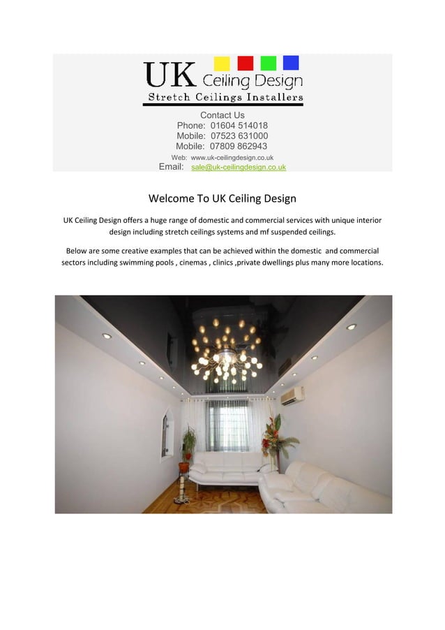 Welcome to uk ceiling design | PDF