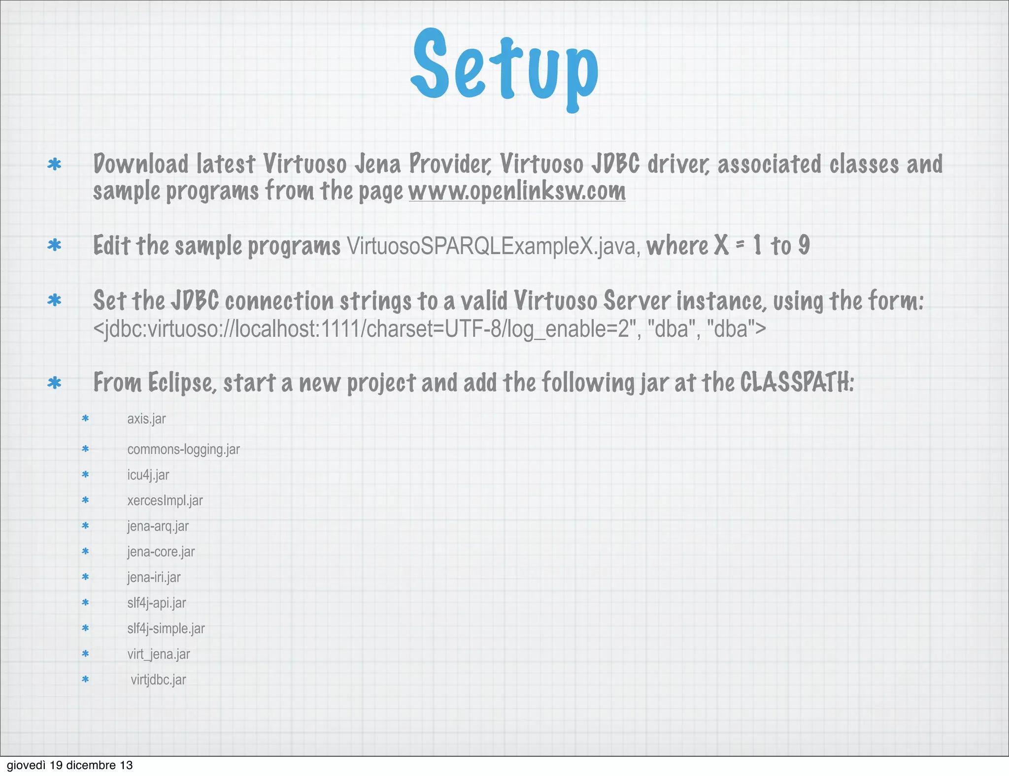Virtuoso RDF Triple Store Analysis Benchmark & mapping tools RDF / OO | PDF | Databases ...