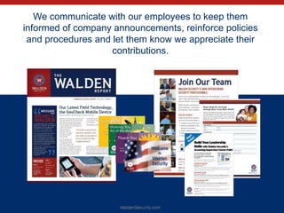 Welcome to walden security | PPT