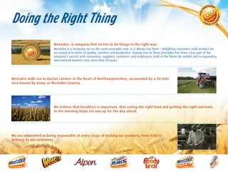 Welcome to weetabix! | PDF