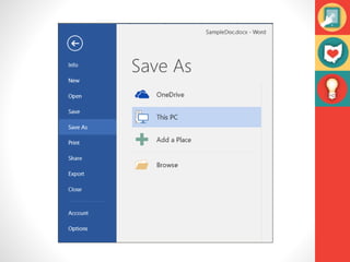 Welcome to word 2016 | PPTX