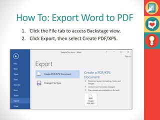 Welcome to word 2016 | PPTX