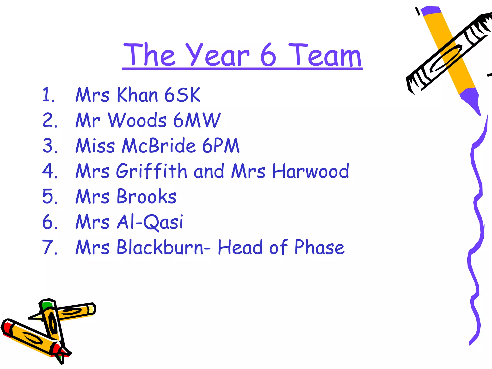 Welcome to year 6 powerpoint | PPT