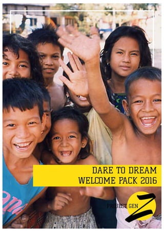 Project Gen Z Welcome Pack | PDF