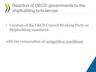 History of the OECD Council Working Party 6 on Shipbuilding | PDF