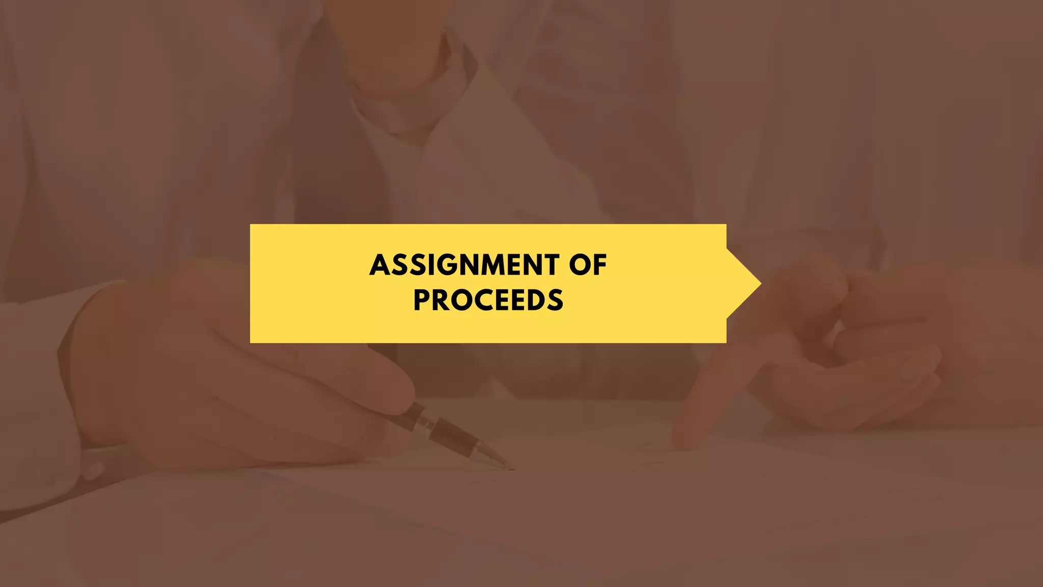 Assignment of proceeds Letter of Credit | PDF