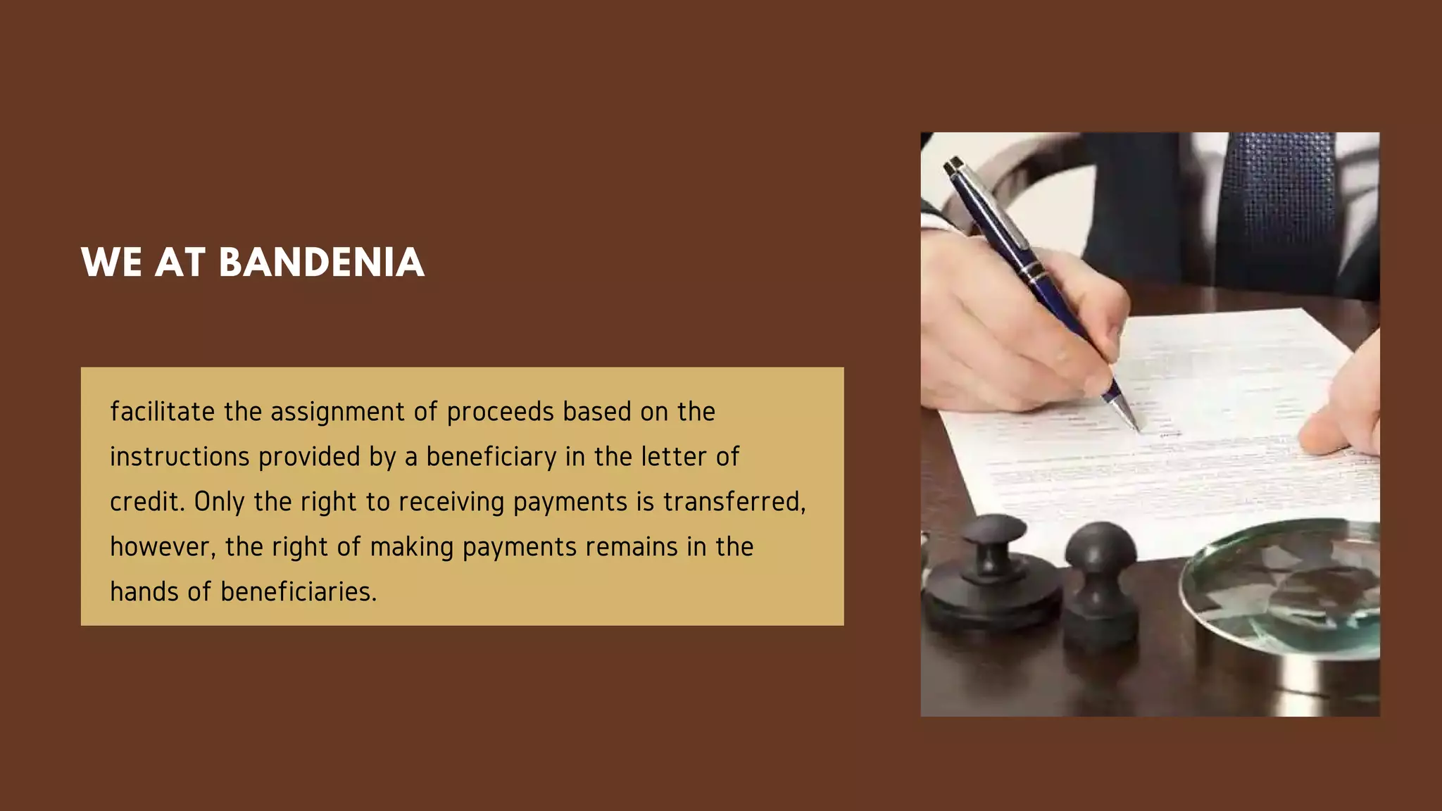 Assignment of proceeds Letter of Credit | PDF