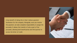 Assignment of proceeds Letter of Credit | PDF