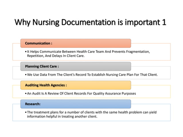 Nursing Documentation | PPTX | Medical Tests | Medical Health