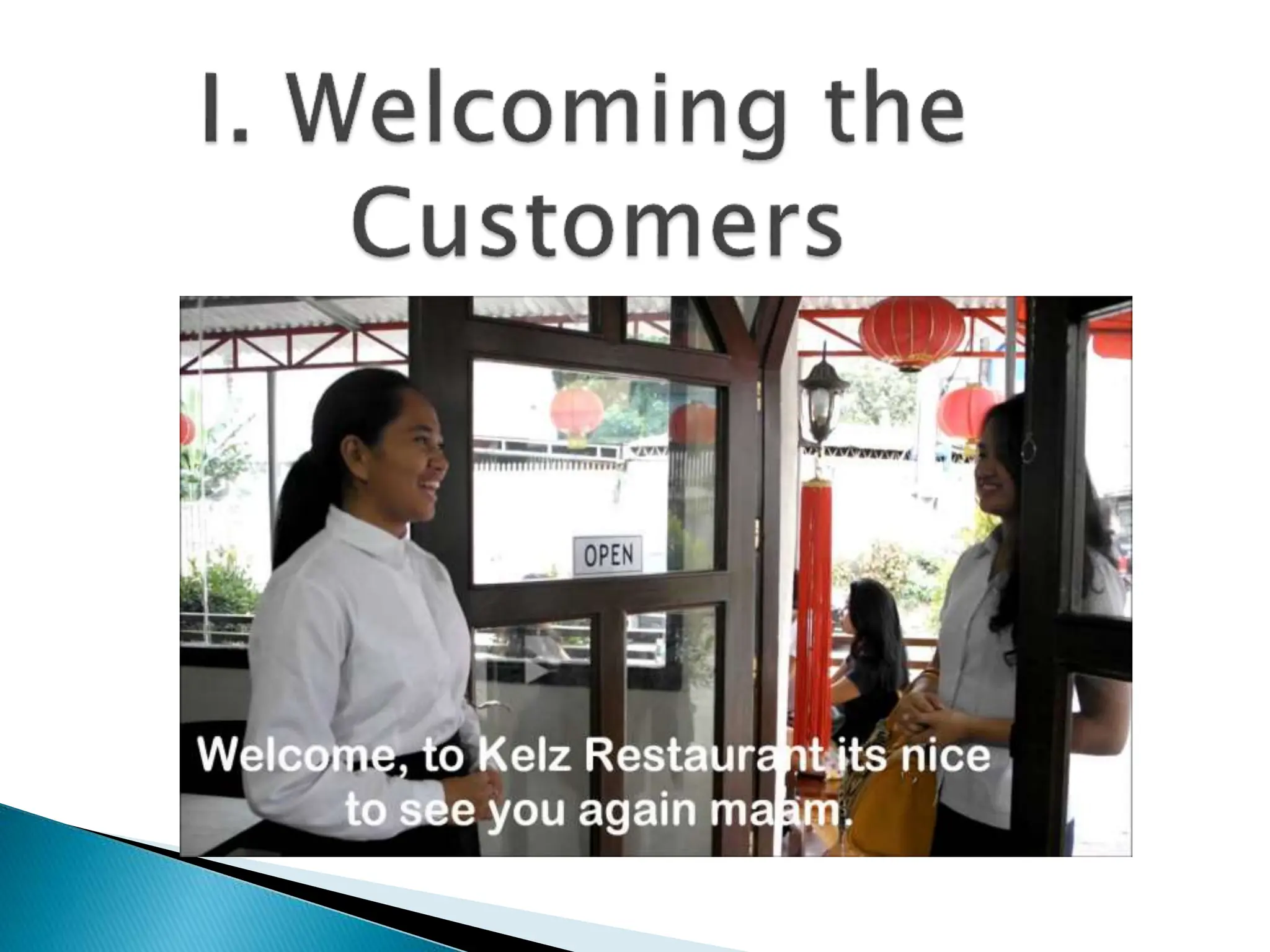 Welcoming the Guest and Taking Food and Beverage.pptx