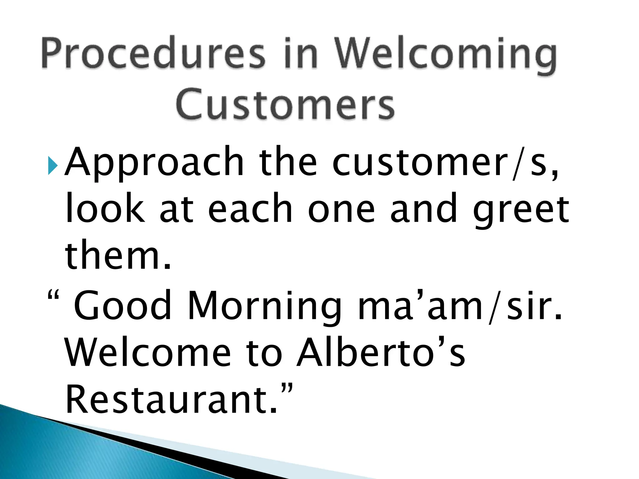 Welcoming the Guest and Taking Food and Beverage.pptx