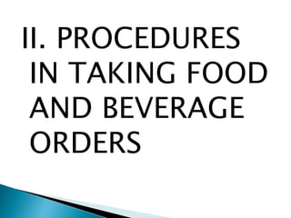 Welcoming the Guest and Taking Food and Beverage.pptx