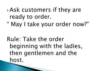 Welcoming the Guest and Taking Food and Beverage.pptx