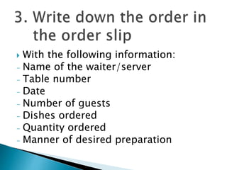 Welcoming the Guest and Taking Food and Beverage.pptx