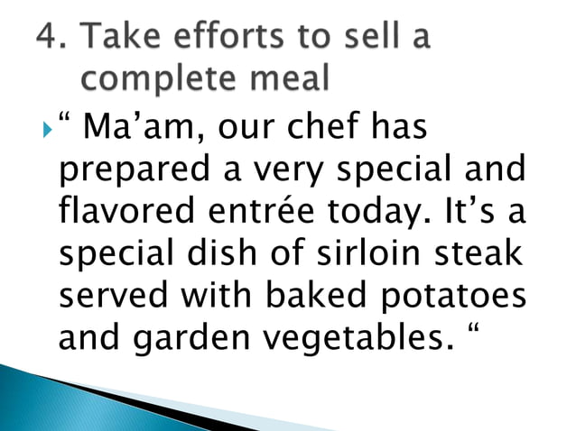 Welcoming the Guest and Taking Food and Beverage.pptx | Food & Drink