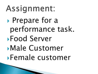 Welcoming the Guest and Taking Food and Beverage.pptx