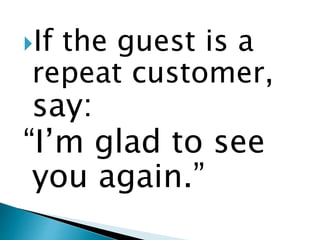 Welcoming the Guest and Taking Food and Beverage.pptx