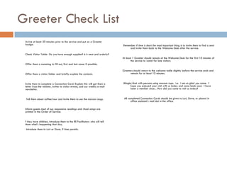 Welcoming the stranger presentation | PDF