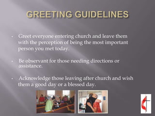 Welcoming training | PPTX