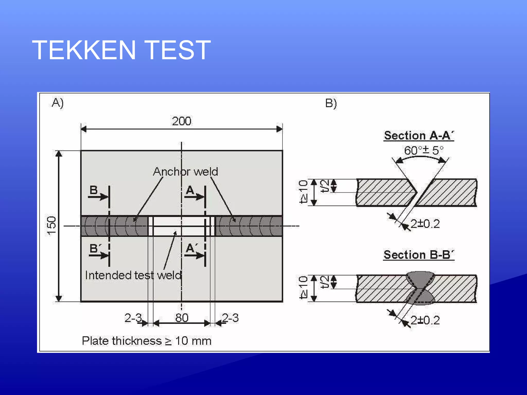 Weldability testings | PPT