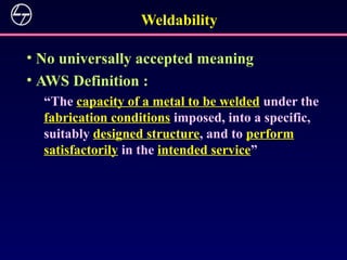Weldability pc | PPT