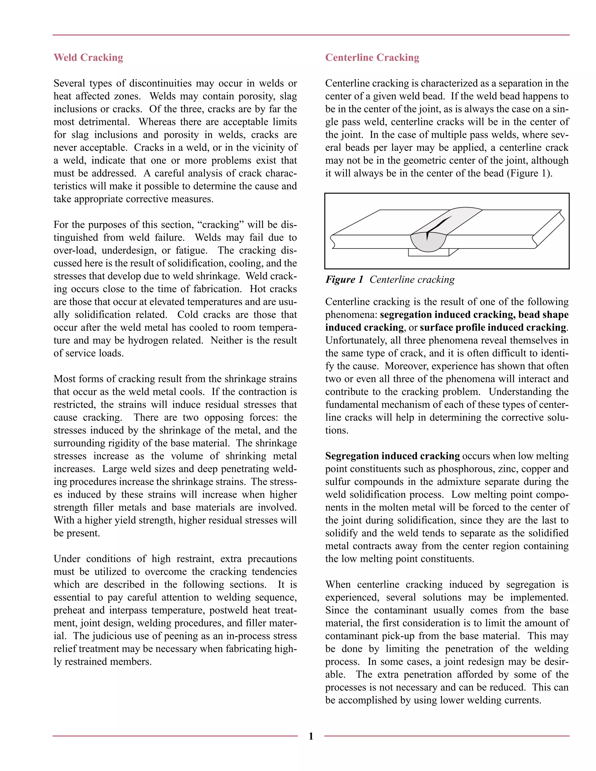Weld Cracking | PDF | Beadwork | Arts and Crafts