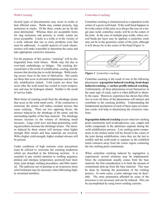 Weldcracking | PDF