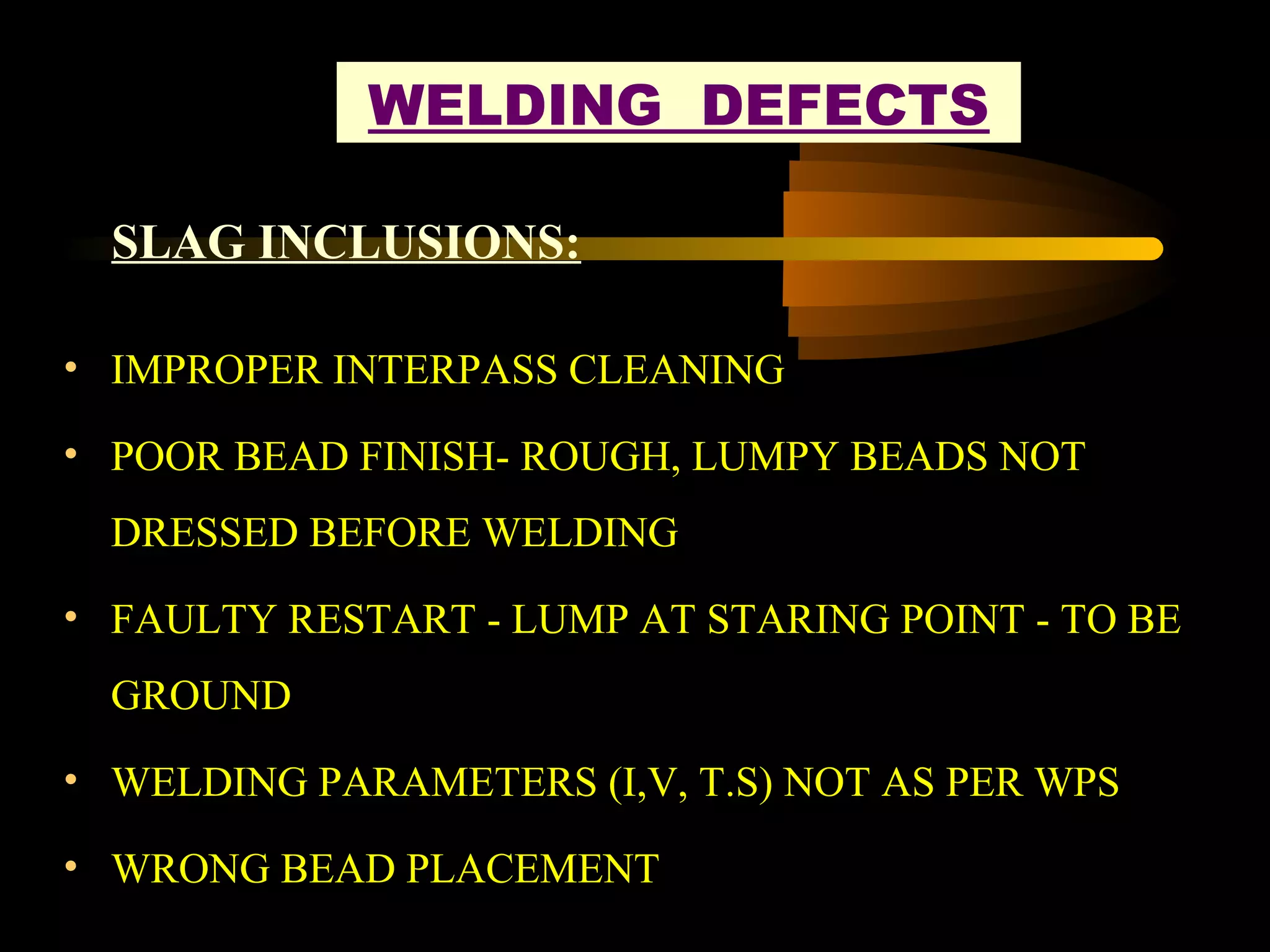 Weld defects | PPT