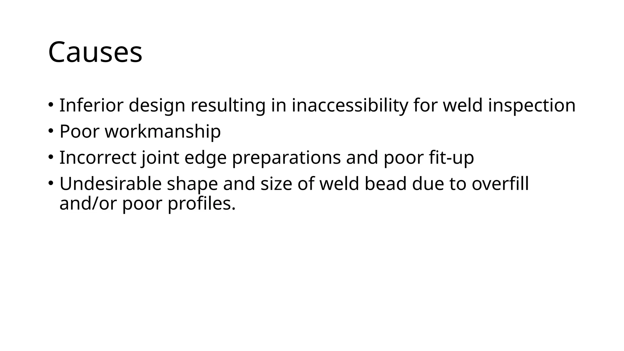 Defects in welding / Weld defects- A comprehensive presentation.pptx