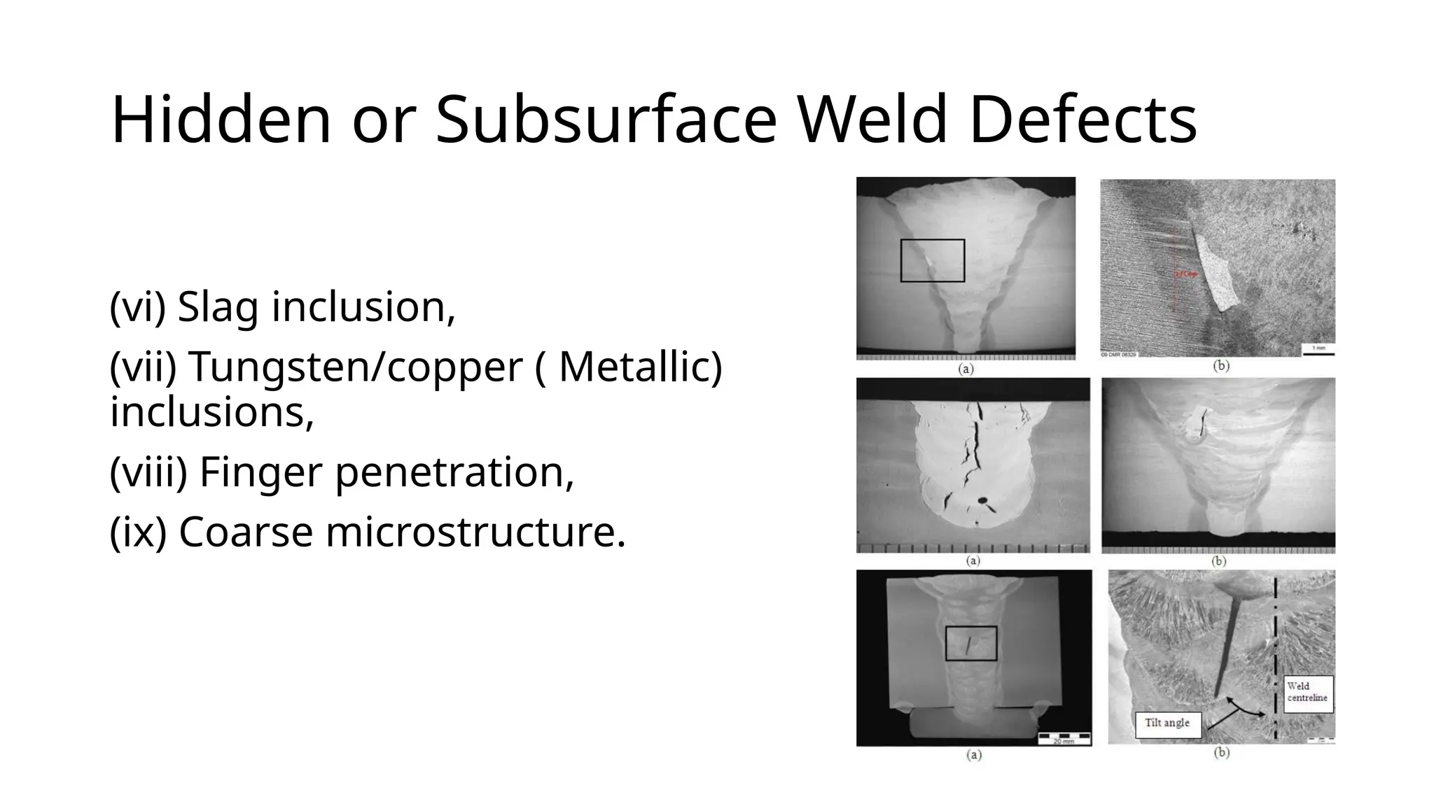 Defects in welding / Weld defects- A comprehensive presentation.pptx