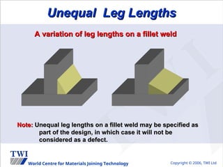 Weld Defects remedies and its cause why it comes | PPT
