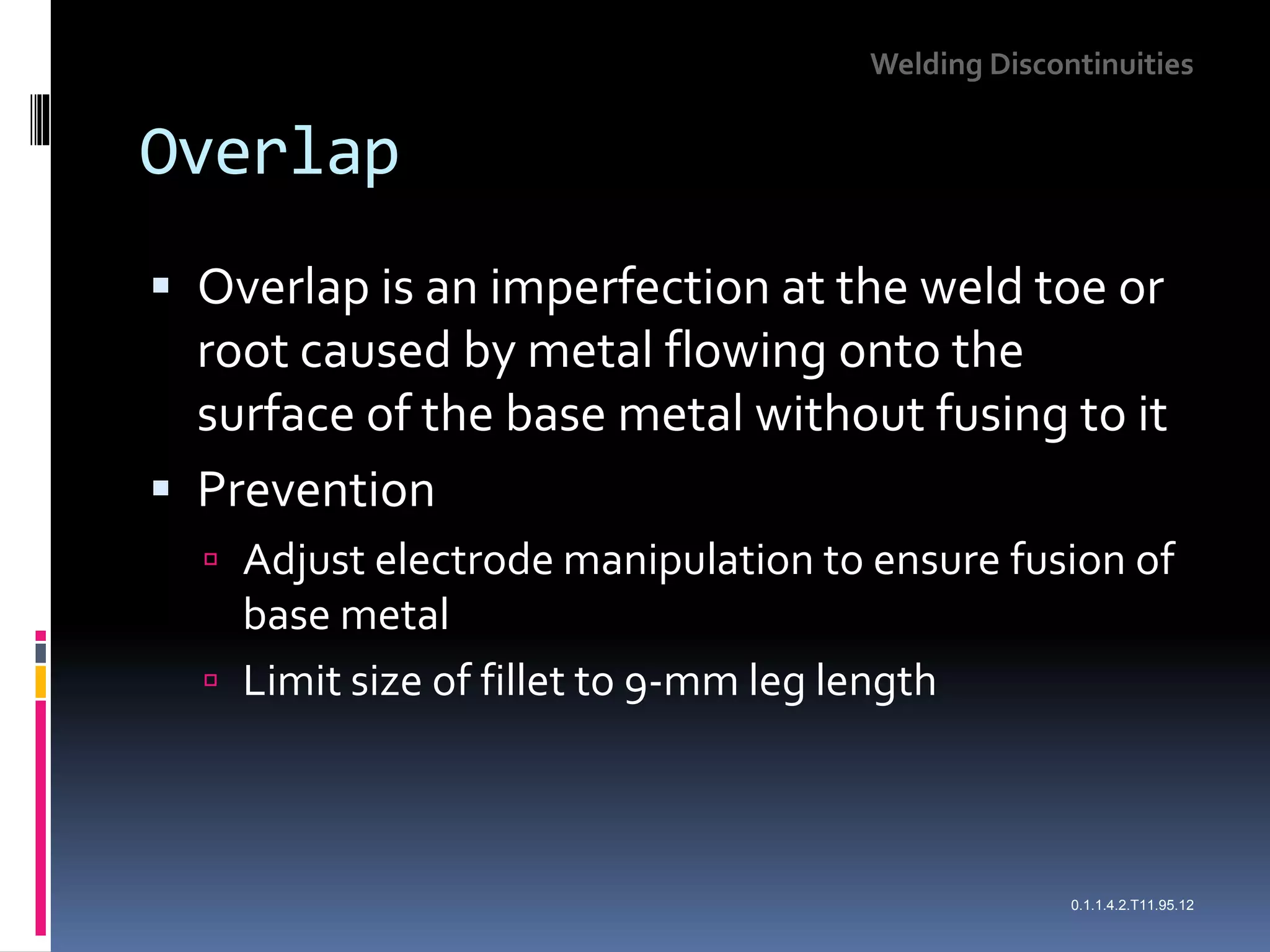 WELD DEFECTS FOR VISUAL INSPECTION.pptx