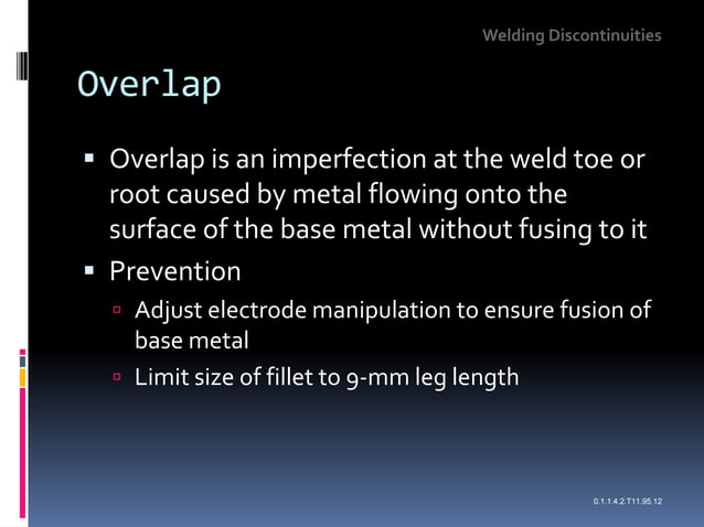 WELD DEFECTS FOR VISUAL INSPECTION.pptx