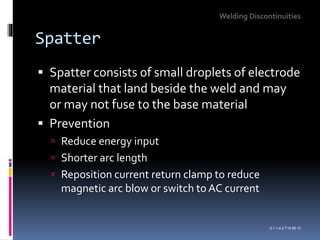 WELD DEFECTS FOR VISUAL INSPECTION.pptx