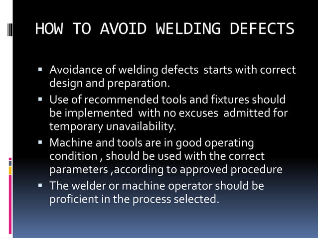 WELD DEFECTS FOR VISUAL INSPECTION.pptx