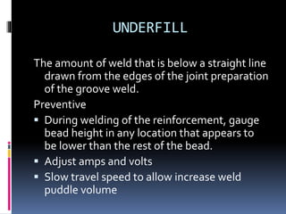 WELD DEFECTS FOR VISUAL INSPECTION.pptx