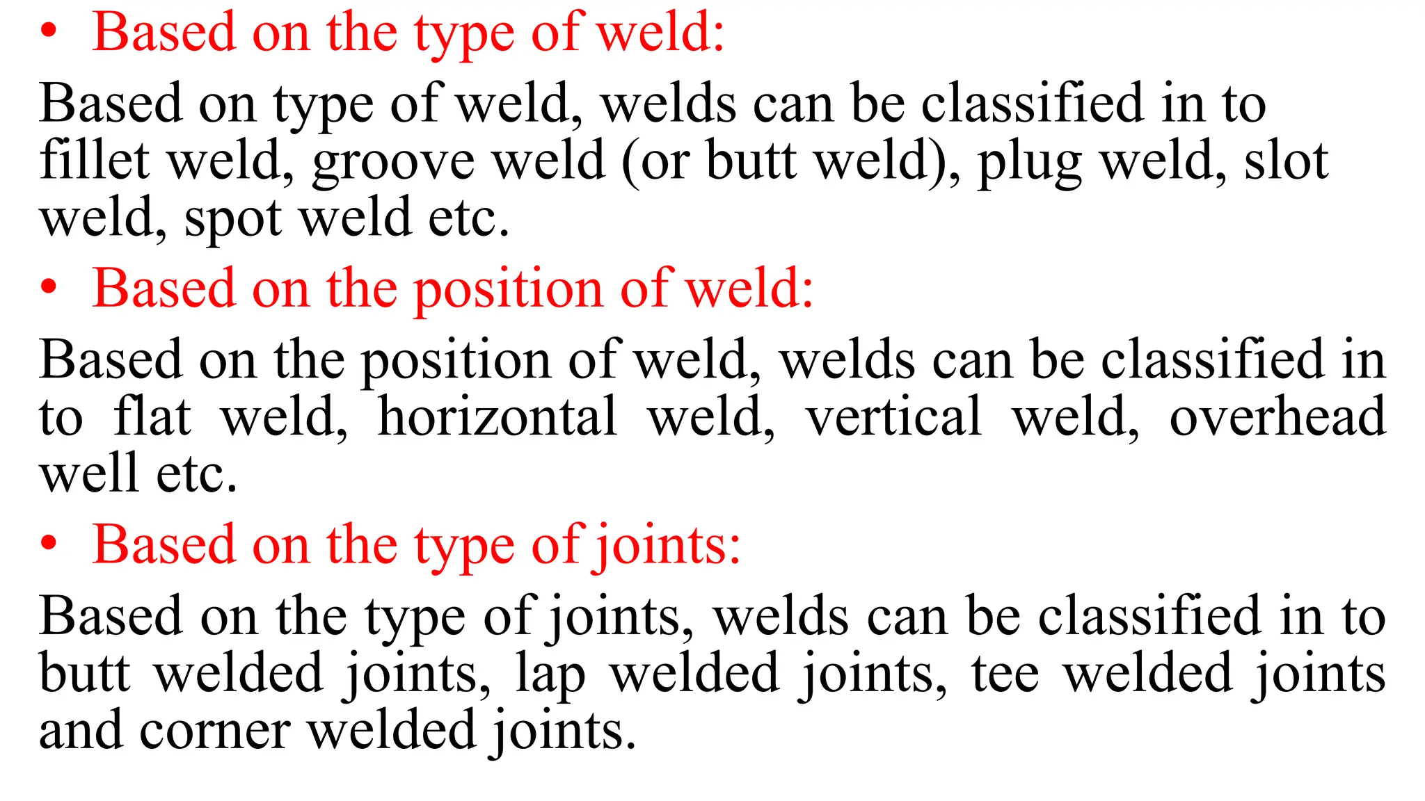 welded connections types and fillet weld design | PPTX