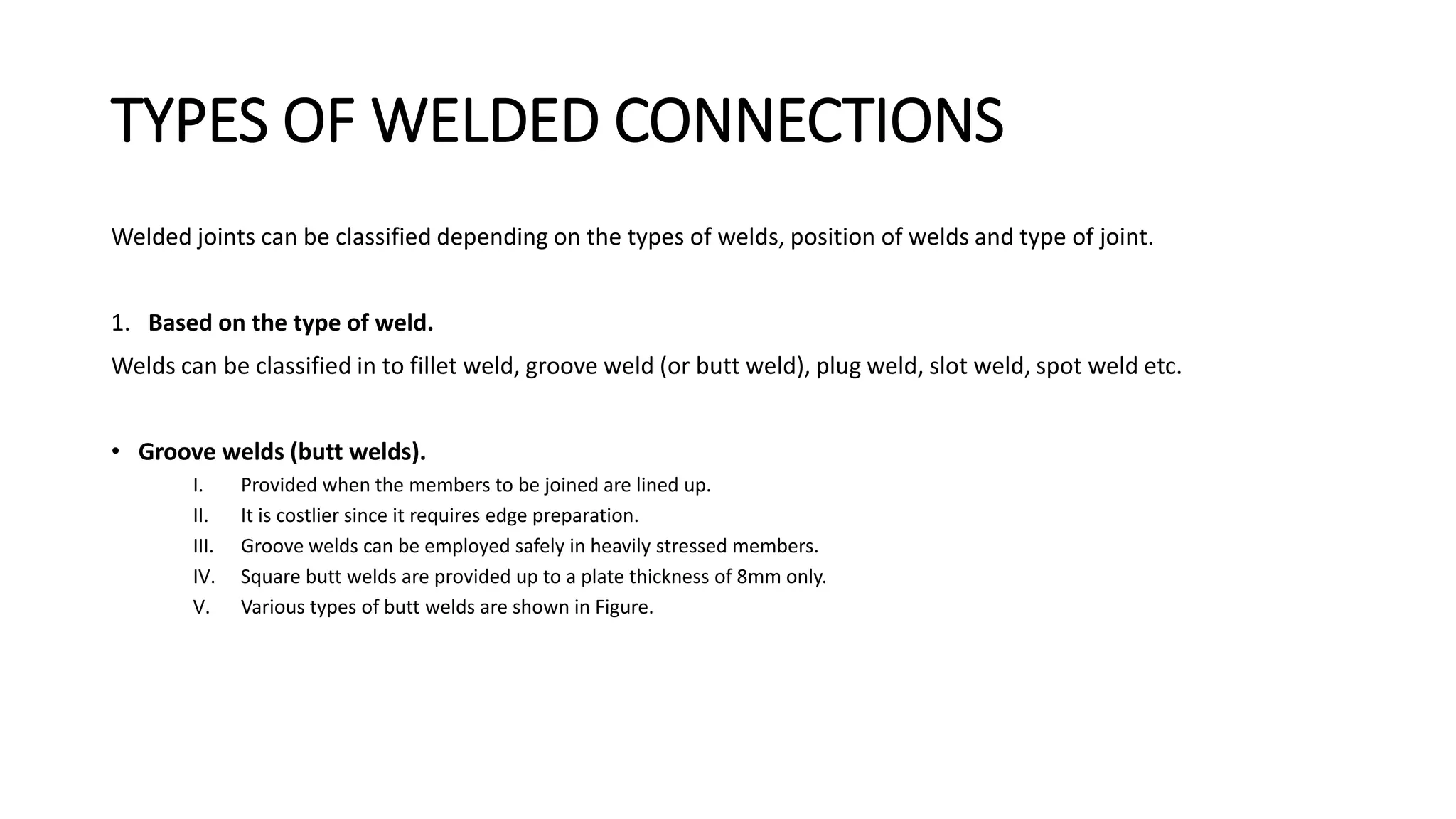 Welded connections in steel structures - Limit State Design of Steel ...