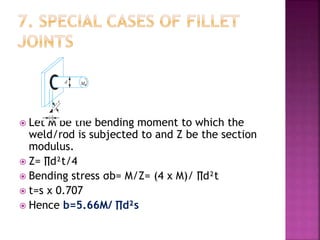 Welded joints (machine design & industrial drafting ) | PPT
