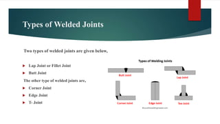Welded joints | PPTX