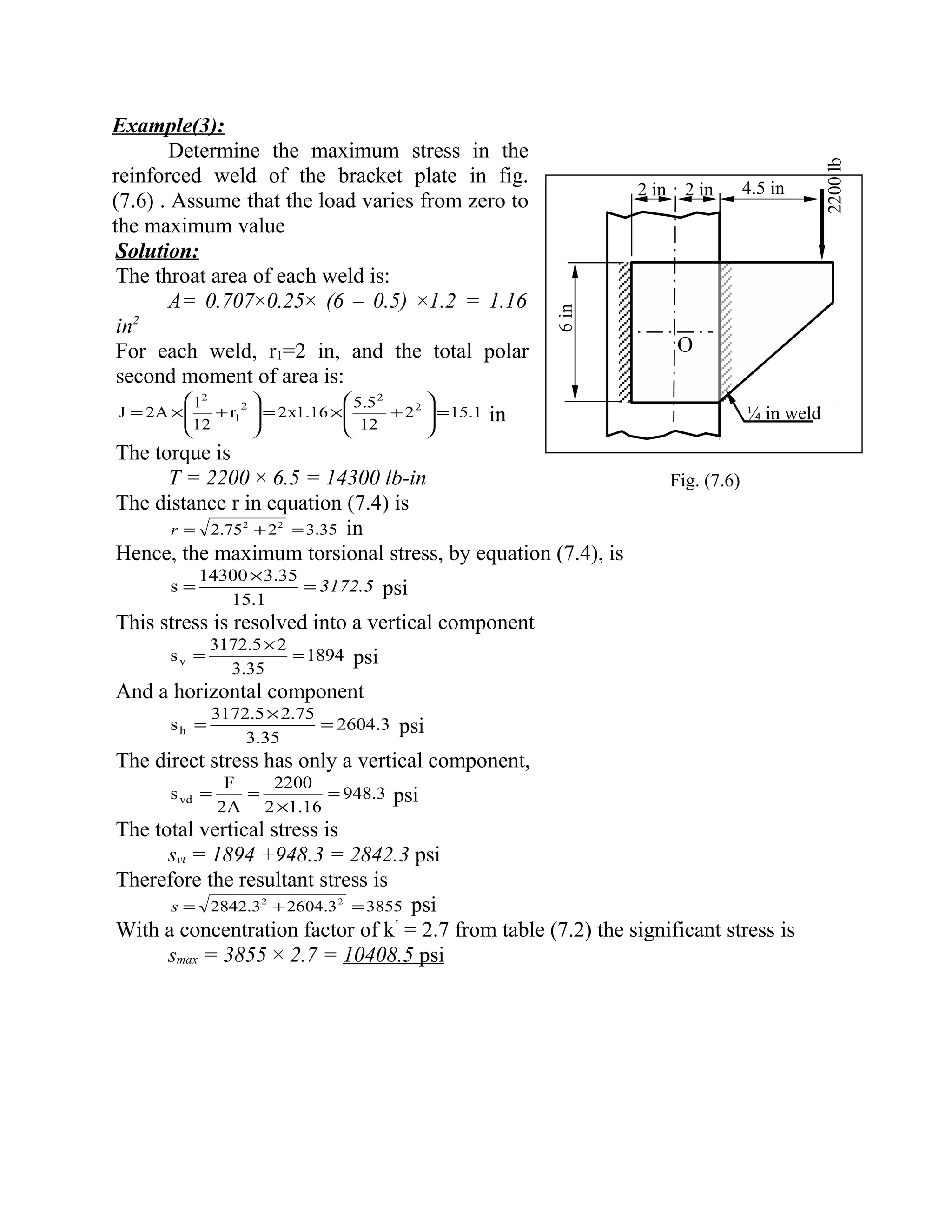 MET 304 Welded joints example-3-solution | PDF