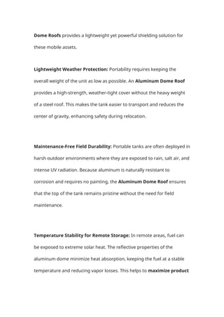Welded Steel Tanks for Portable Fuel Storage Robustly constructed to ...