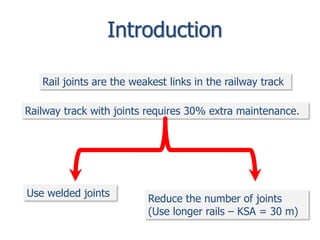 05 Welded Track (Railway Engineering Lectures هندسة السكك الحديدية & Dr ...