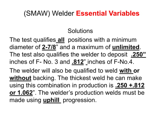 Welder_Quals smaw IX.ppt | Physics | Science