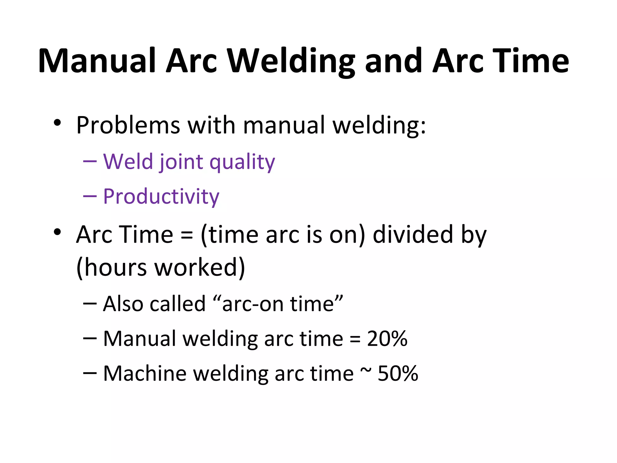 Advanced Welding Technology | PPT