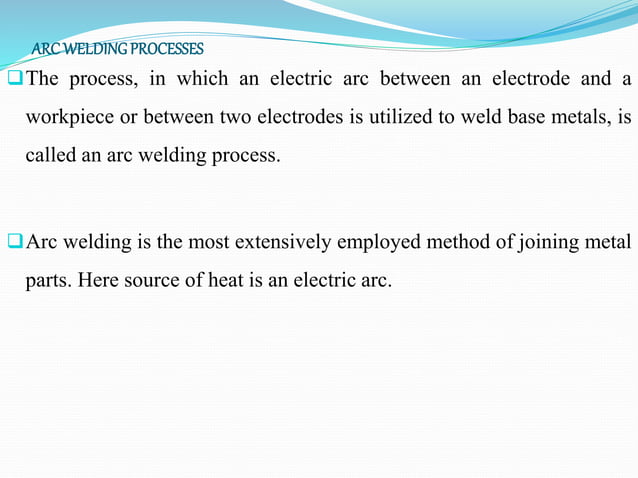 Advance Welding Process | PPTX | Chemistry | Science